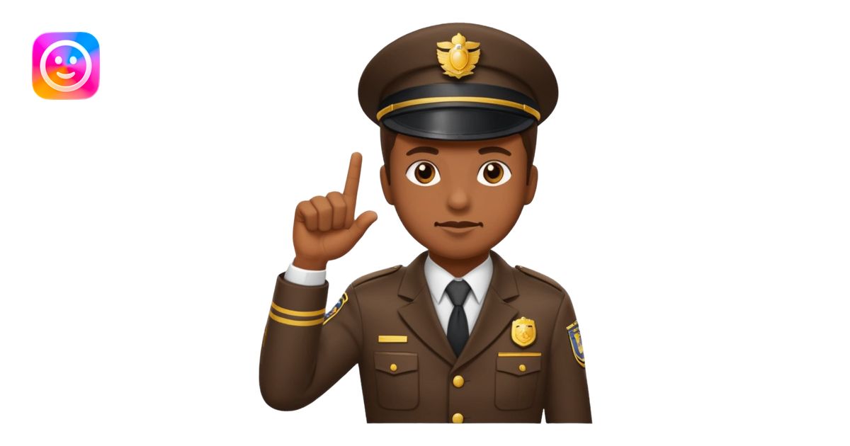 Ticket inspector with punch,Train Crew. emoji | AI Emoji Generator
