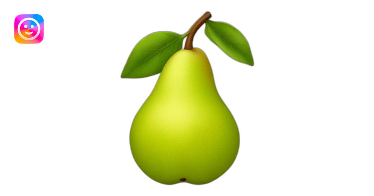 pear emoji | AI Emoji Generator