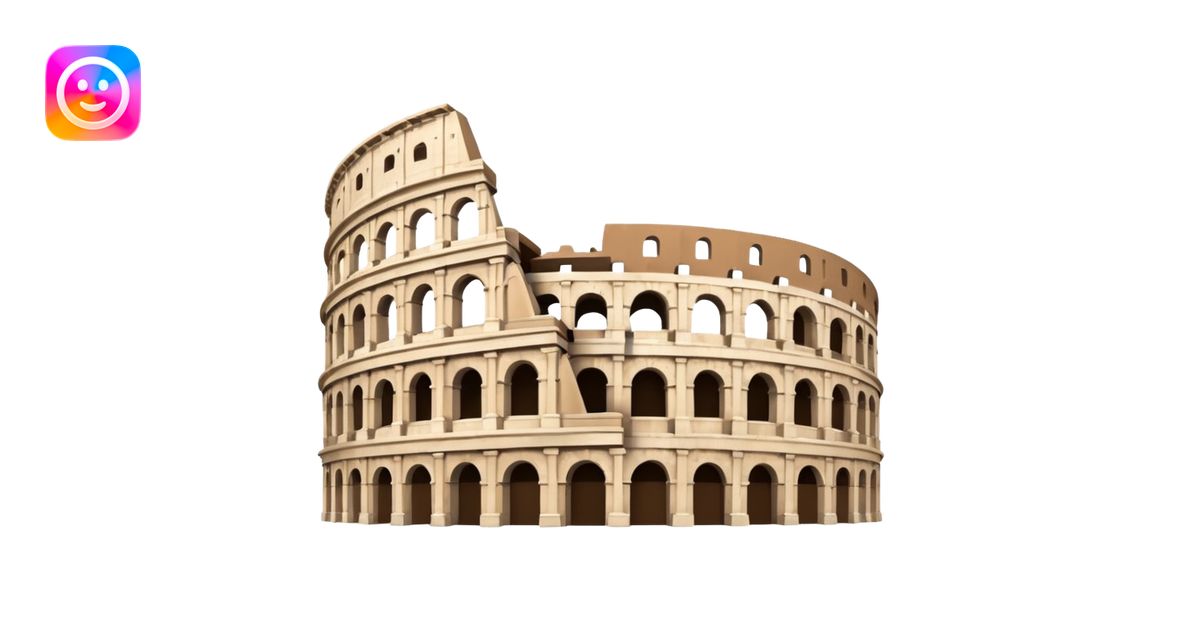 rome Coliseum emoji | AI Emoji Generator