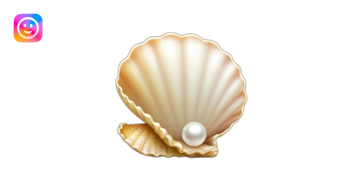 shell with pearl emoji | AI Emoji Generator