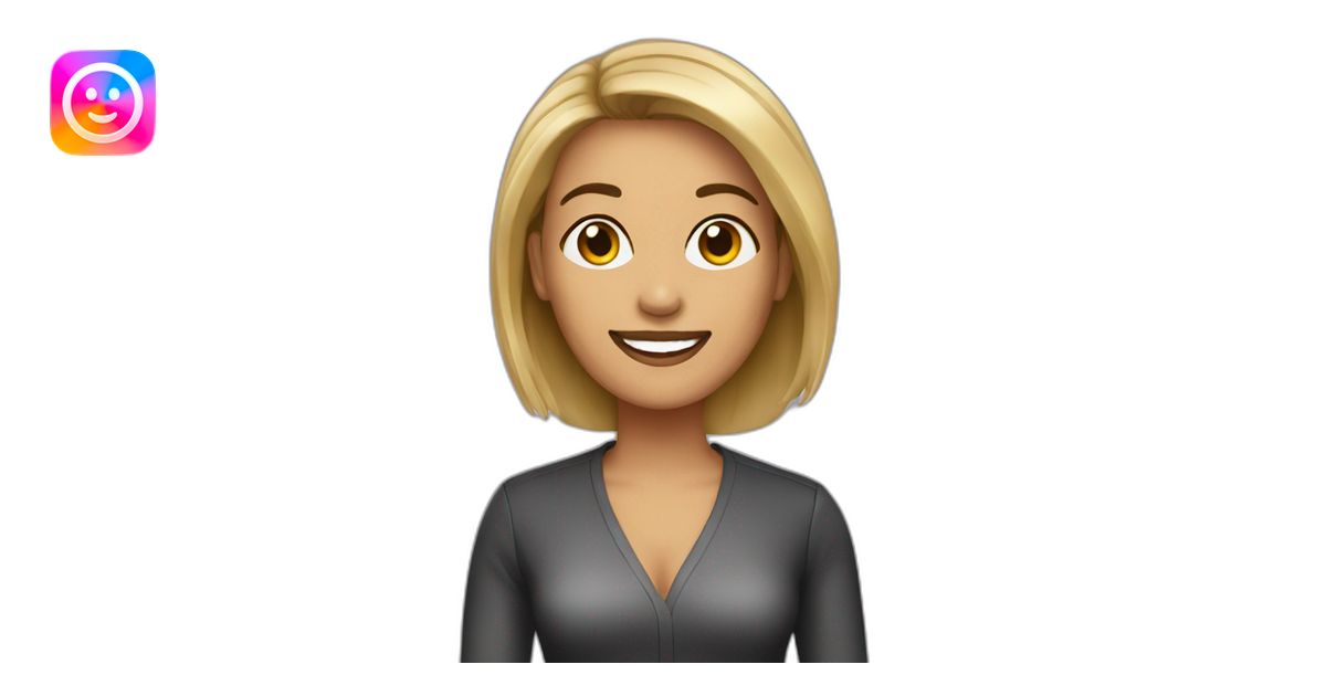 female radio presenter emoji | AI Emoji Generator
