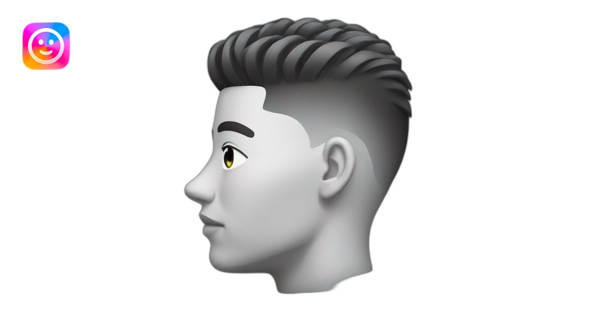 Taper fade emoji | AI Emoji Generator