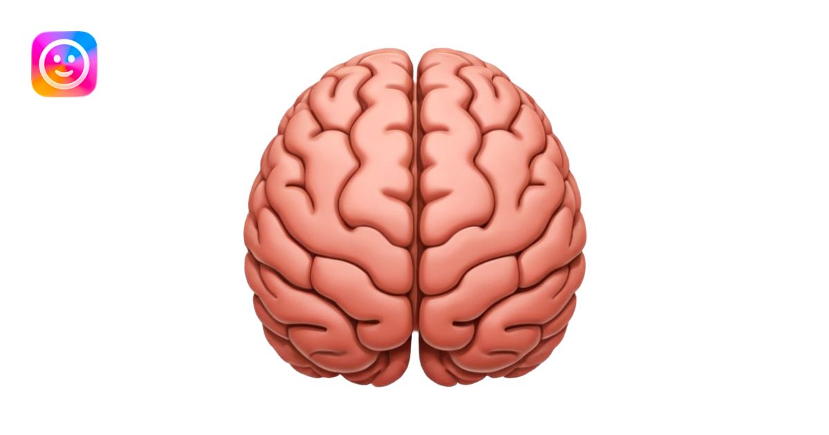 Brain emoji | AI Emoji Generator