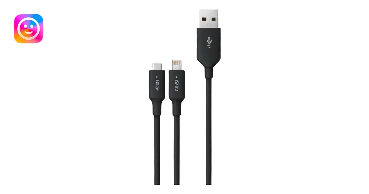 Black usb cable emoji | AI Emoji Generator