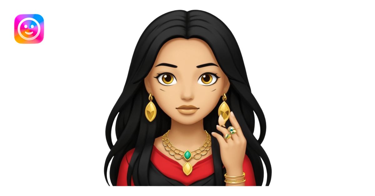 baddie emoji | AI Emoji Generator