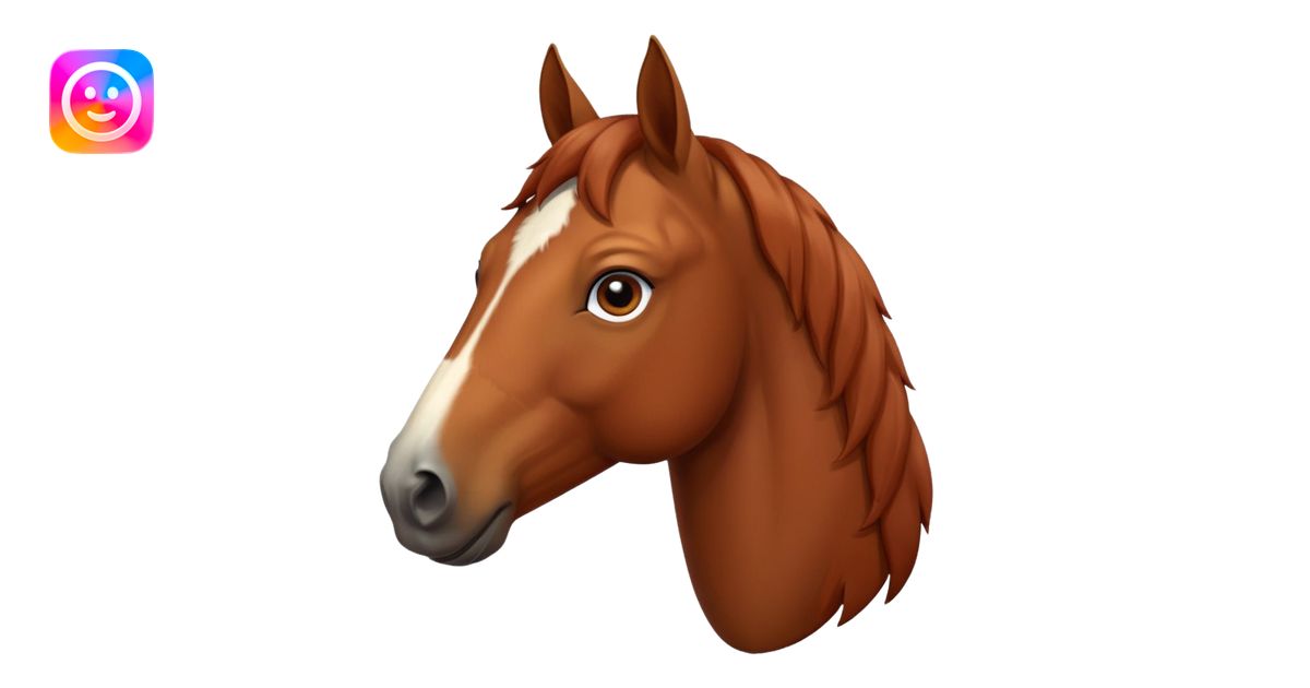 Horse side eye emoji | AI Emoji Generator