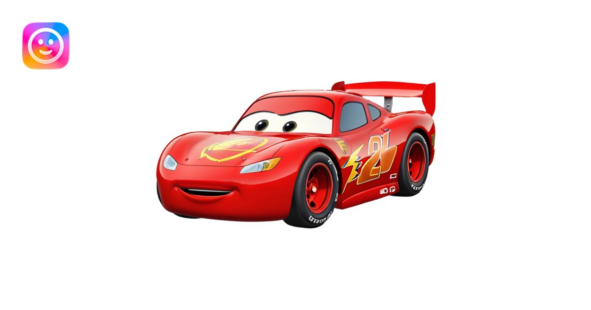 lightning mcqueen young emoji | AI Emoji Generator