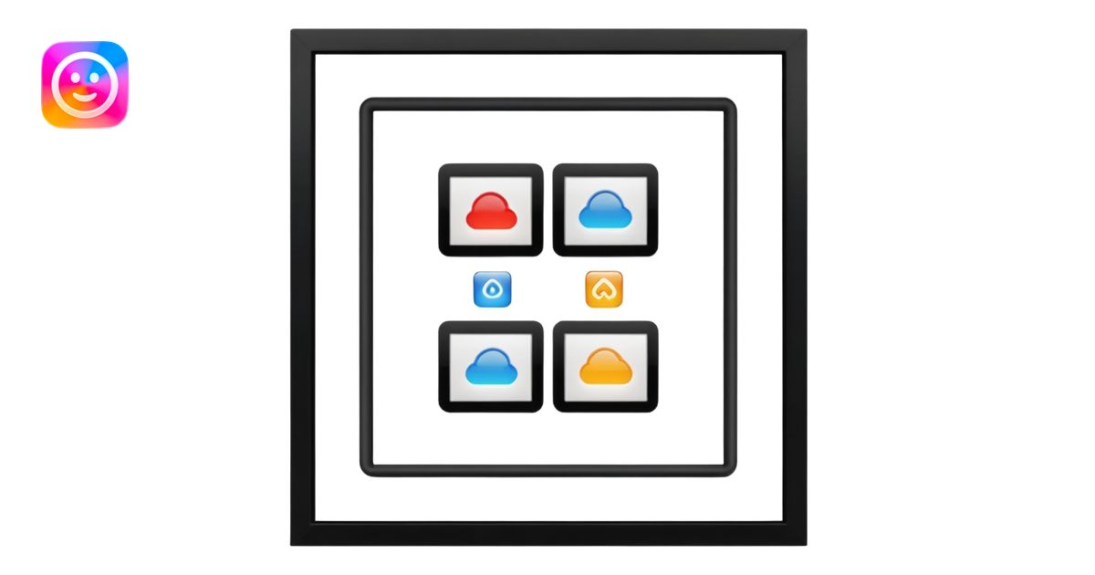 connected rooms emoji | AI Emoji Generator