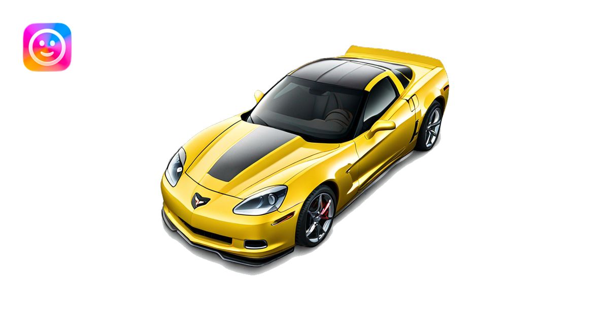 Corvette c6z06 emoji | AI Emoji Generator