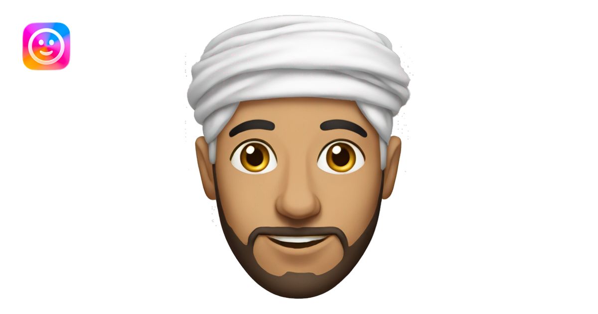 A Moroccan with a tut emoji | AI Emoji Generator