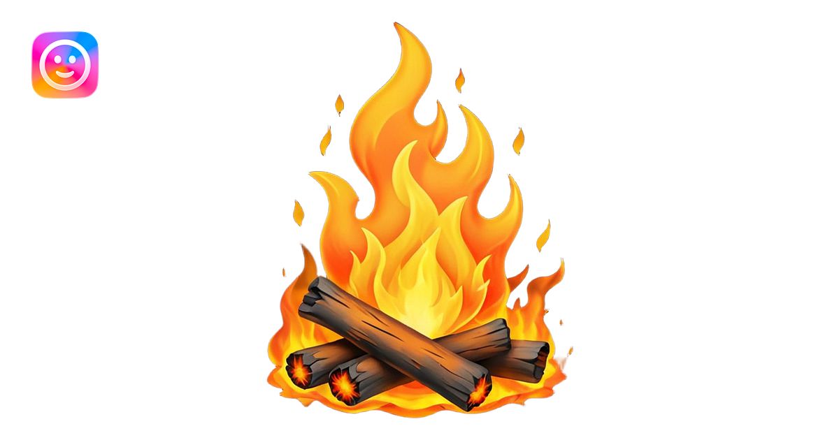 Signal Fire emoji | AI Emoji Generator