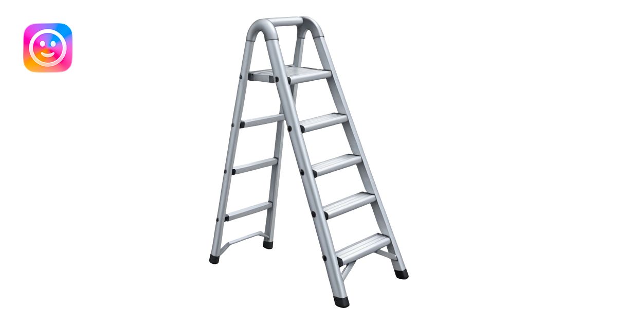 Foldable step ladder emoji | AI Emoji Generator