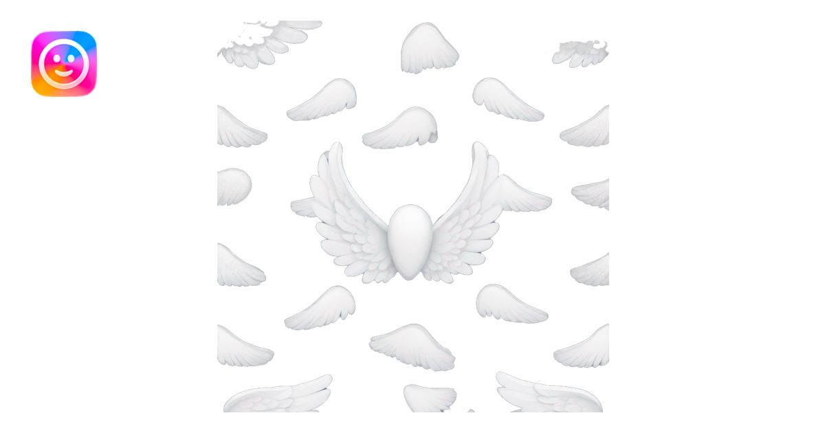 Angel wings emoji | AI Emoji Generator