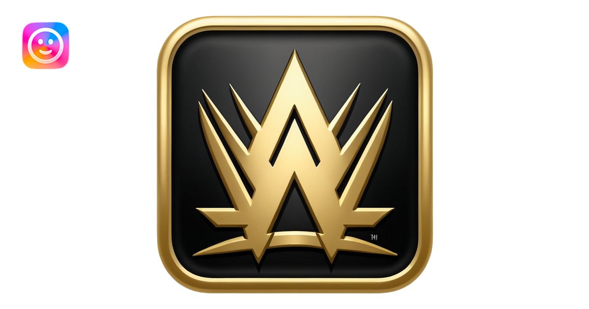 WWE Logo emoji | AI Emoji Generator