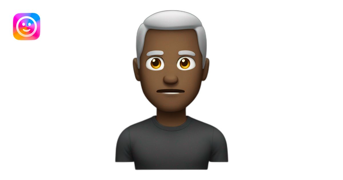 Aggressive man emoji | AI Emoji Generator