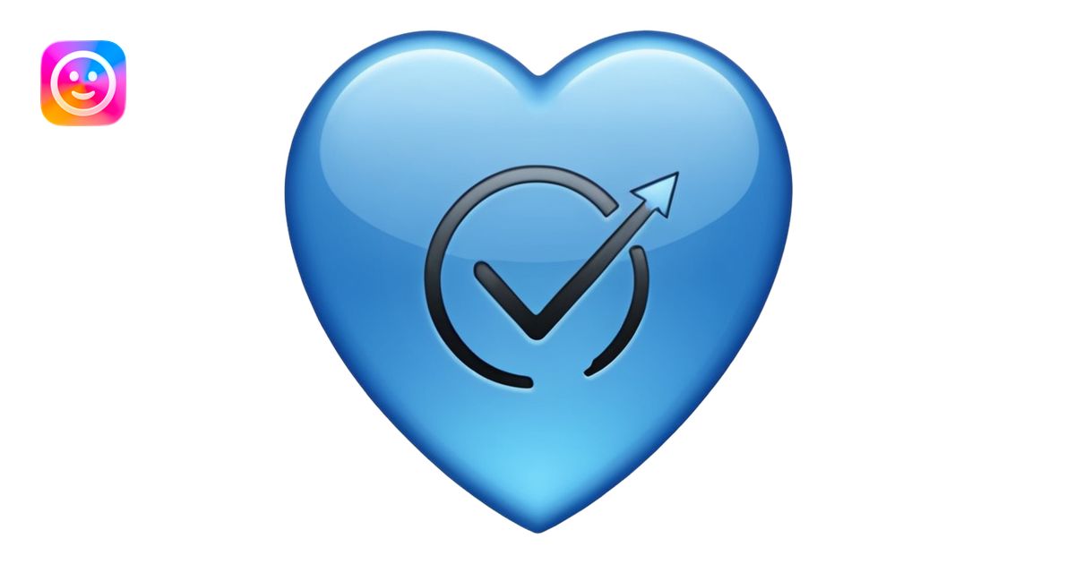 Mavi tick emoji | AI Emoji Generator