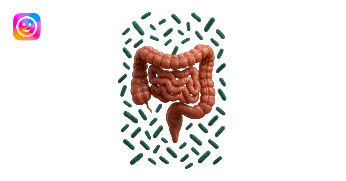 batteri intestinali anatomici fluttuano in aria, iperrealistico 4k ...