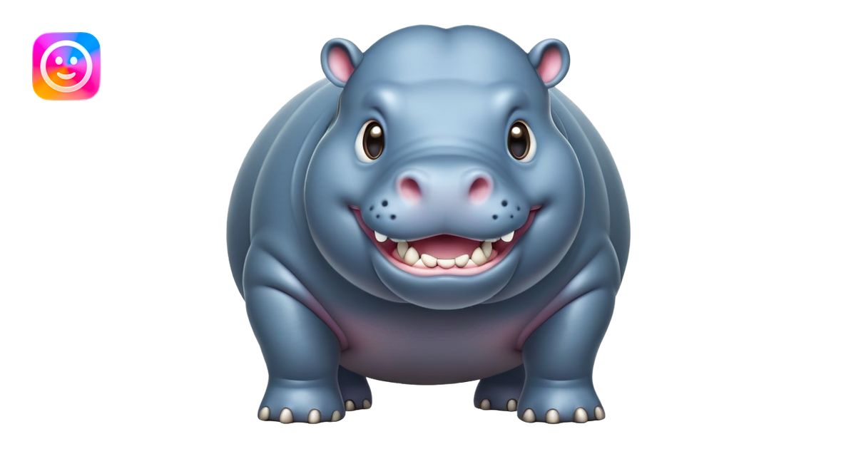 cinematic-hippo-realistic-full-body-side-view-standing-on-all-fours ...