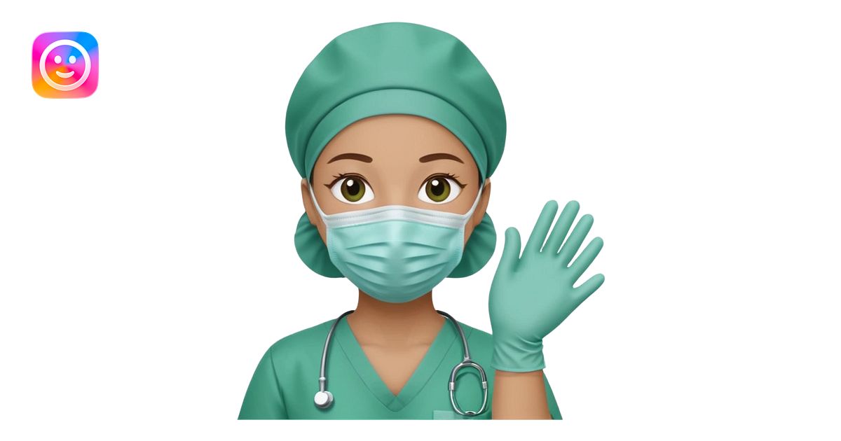 scrub nurse emoji | AI Emoji Generator