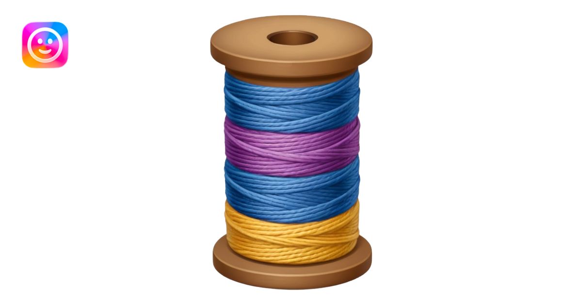 spool of thread emoji | AI Emoji Generator