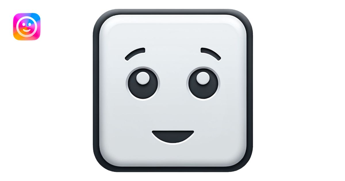 white square emoji emoji | AI Emoji Generator
