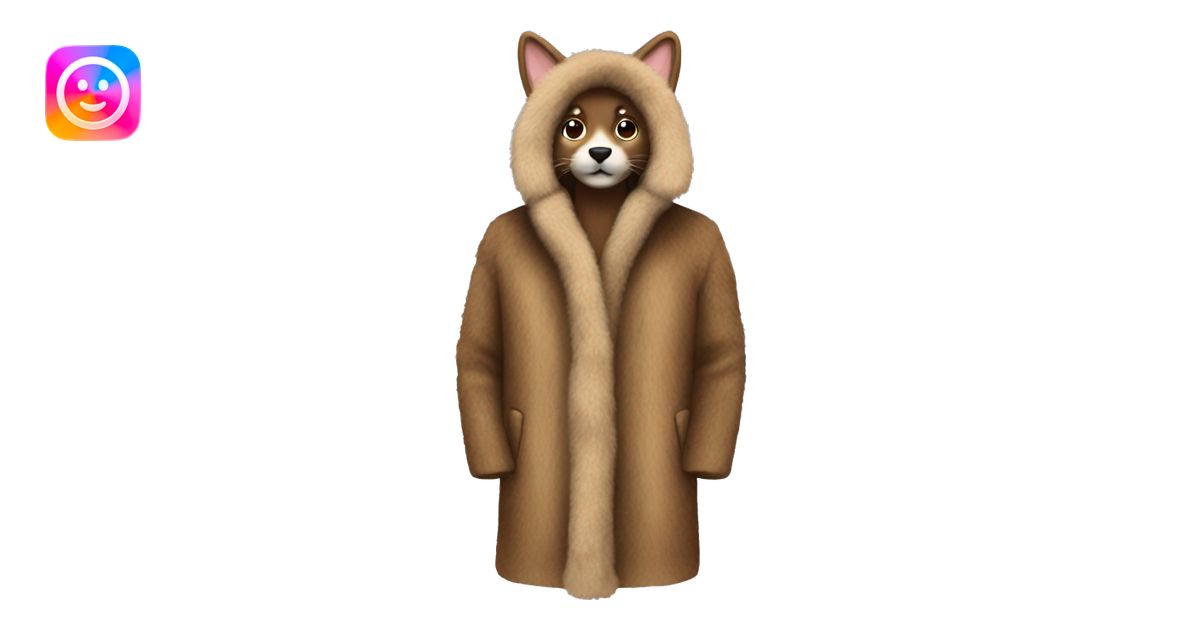 Fur coat emoji | AI Emoji Generator