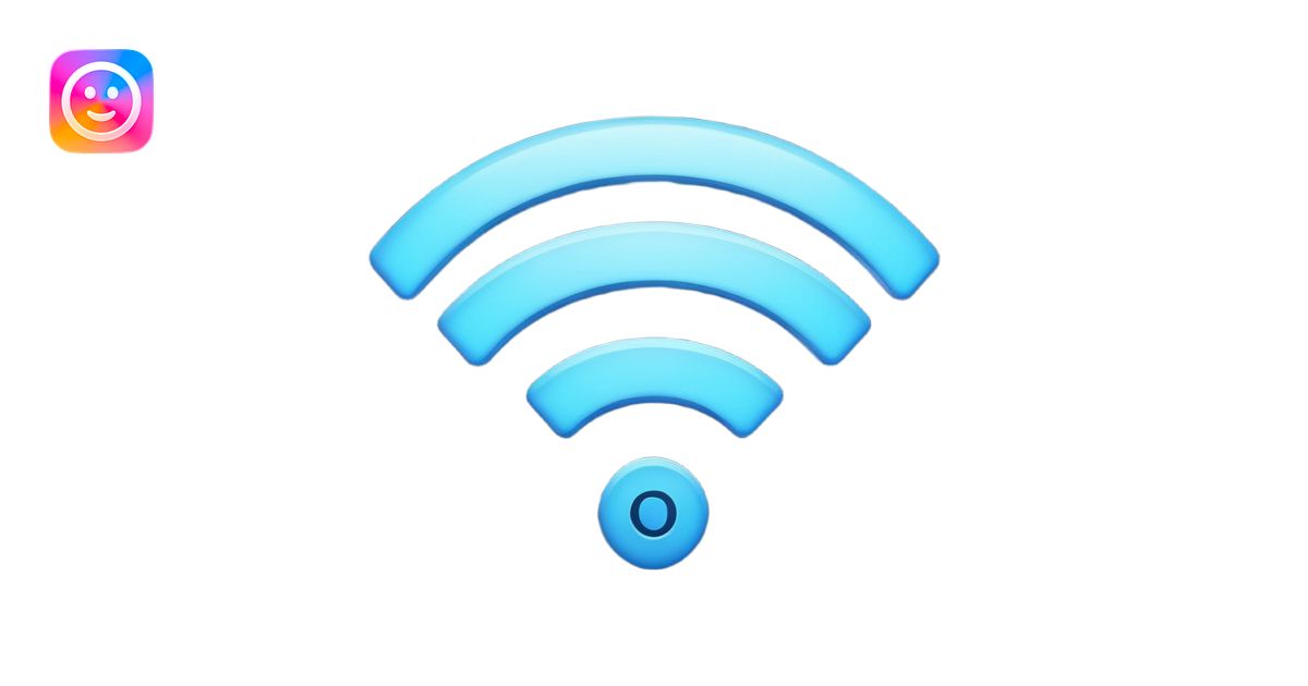 Wi-Fi symbol emoji | AI Emoji Generator