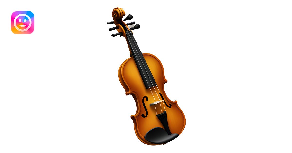 Tiny violin between two fingers emoji | AI Emoji Generator