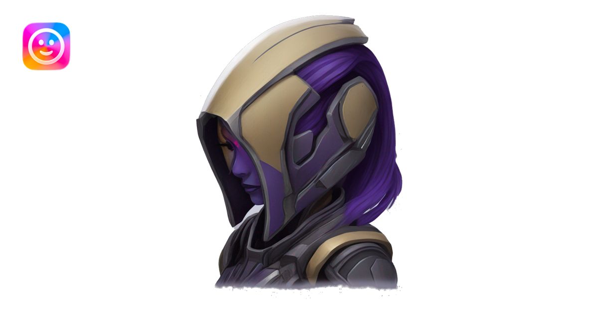 Tali’Zorah vas Normandy mass effect emoji | AI Emoji Generator