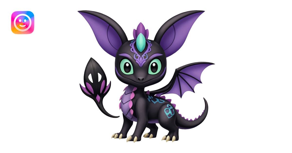 Meloetta-Noibat-Spyro-Toothless-Stitch-Pokémon-Fakémon-creature-hybrid ...