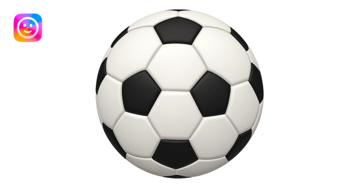 bola de futebol emoji | AI Emoji Generator