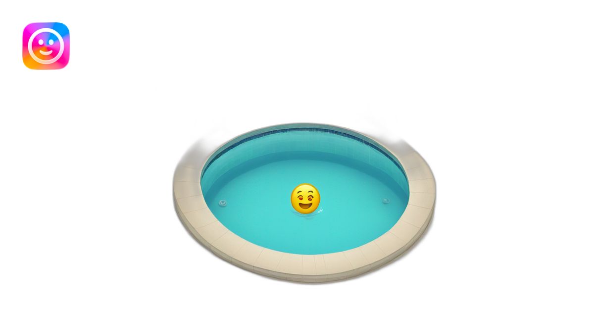 money in a swimming pool emoji | AI Emoji Generator