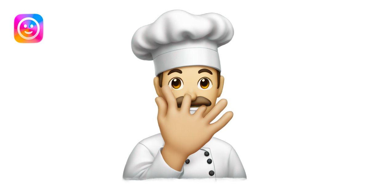 Chef kiss hand emoji | AI Emoji Generator