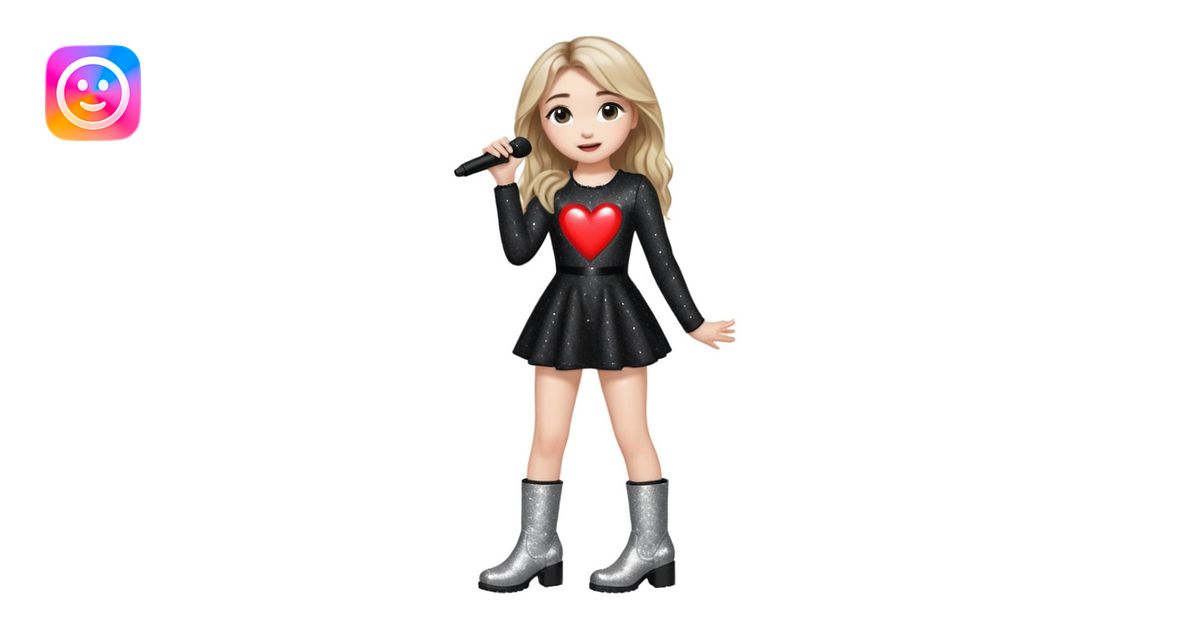 Sabrina carpenter singing at a concert wearing a black sparkly mini ...