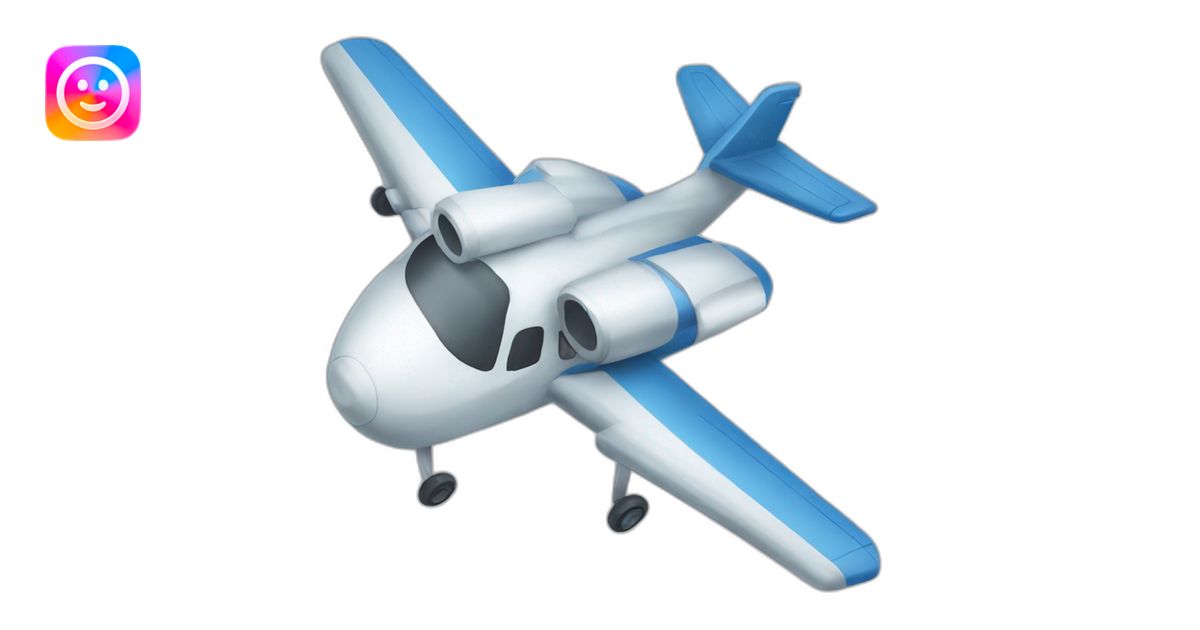 Avion a hélice emoji | AI Emoji Generator