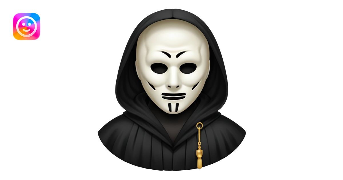 Ghostface emoji | AI Emoji Generator