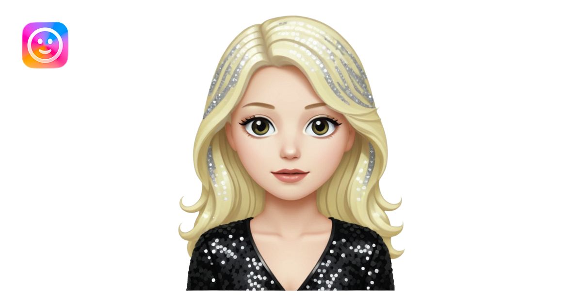 Emily Armstrong from Linkin Park with long platinum blonde hair, black ...