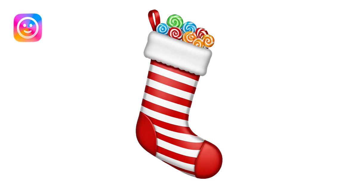 stocking filled with candy emoji | AI Emoji Generator