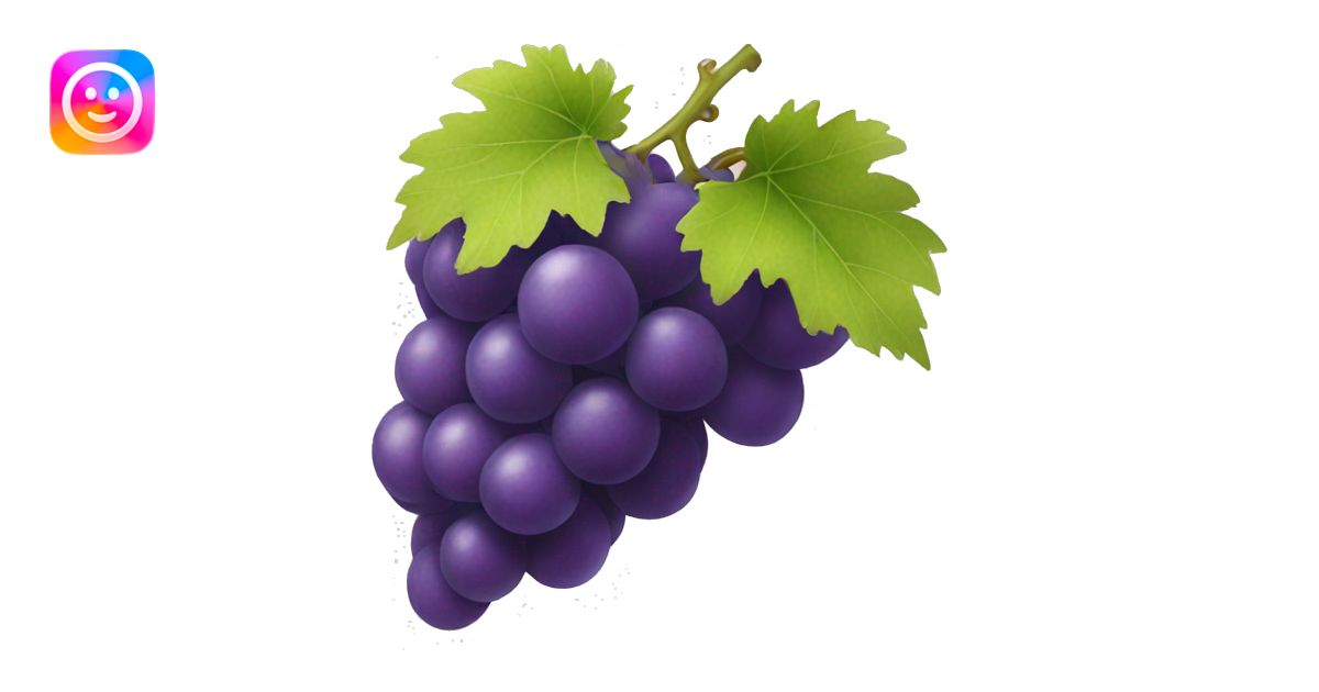 grape emoji | AI Emoji Generator