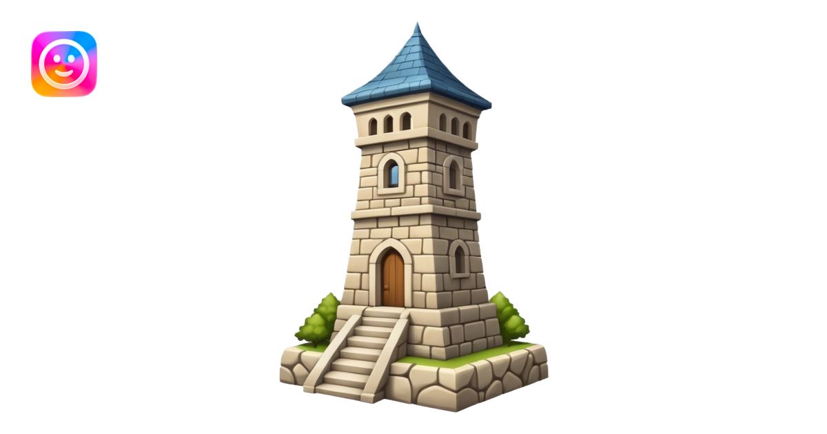 tower landmark. emoji | AI Emoji Generator