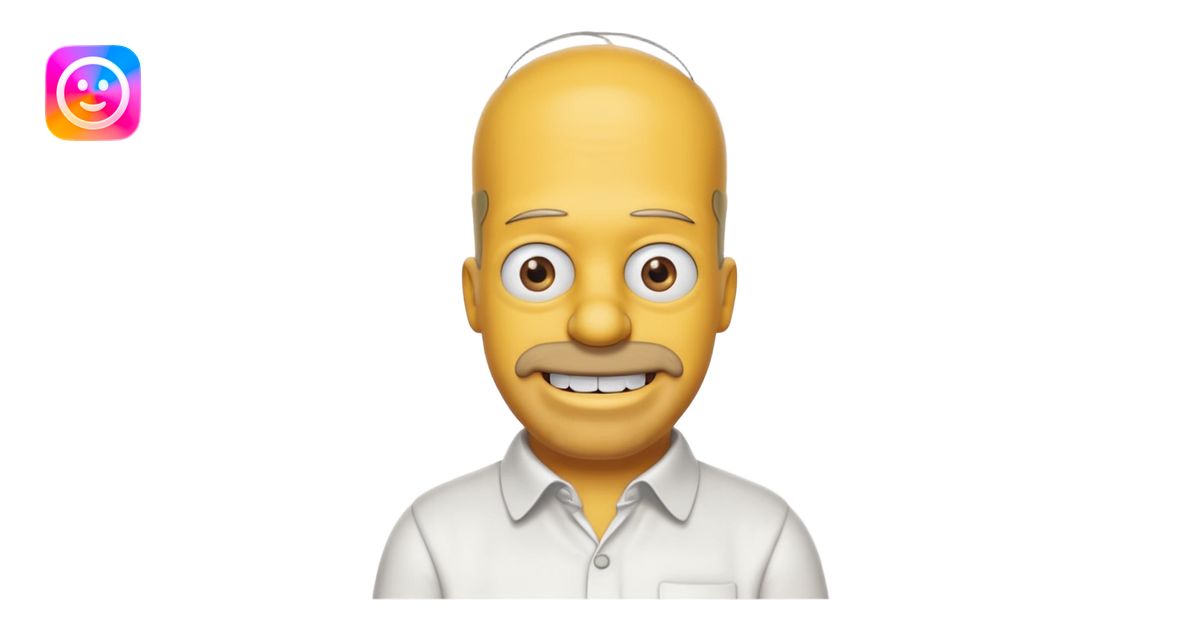 Homer Simpson emoji | AI Emoji Generator