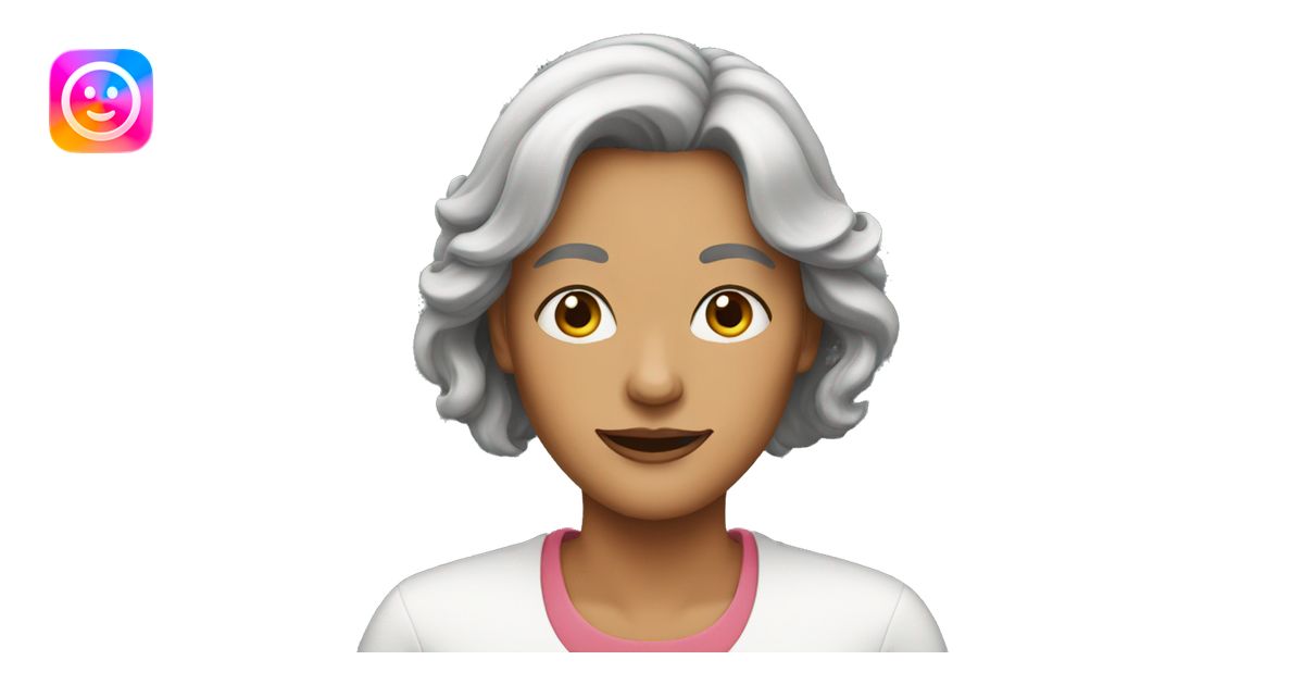 middle aged woman emoji | AI Emoji Generator