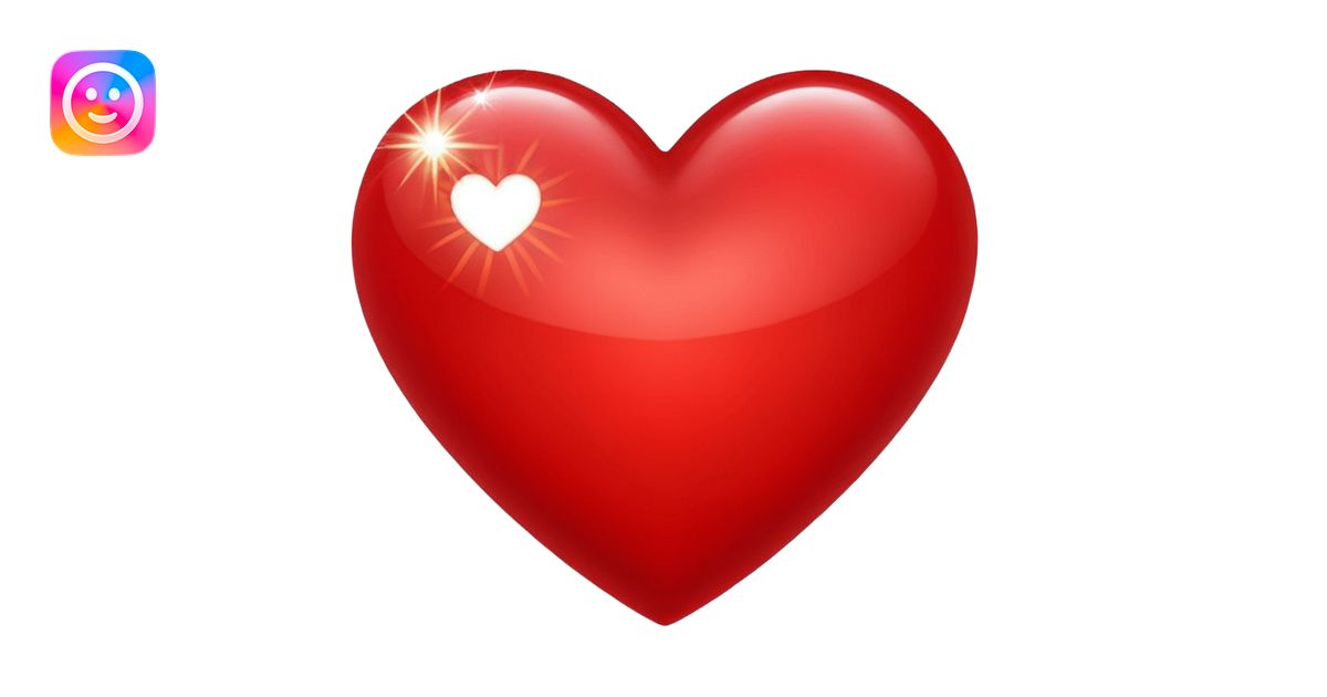 Love sparkling emoji | AI Emoji Generator