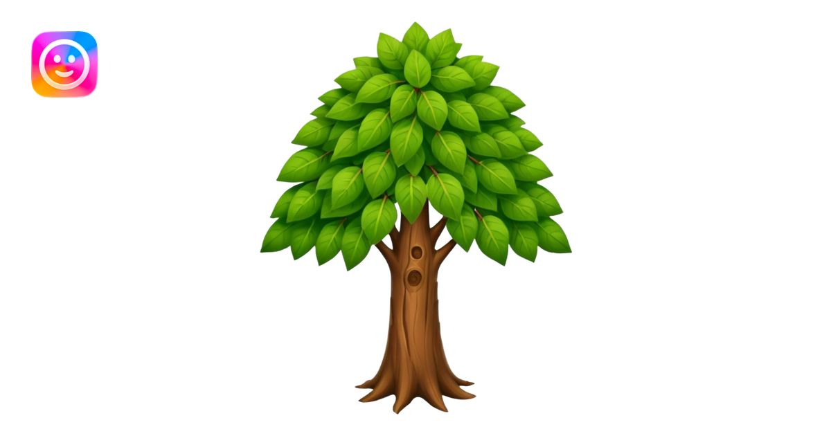Baum emoji | AI Emoji Generator