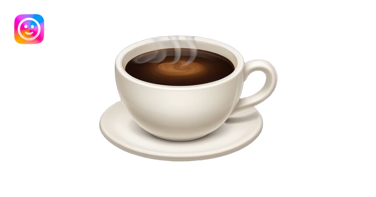 cup of coffee emoji | AI Emoji Generator
