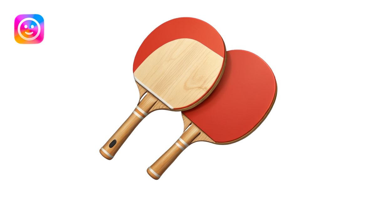 ping pong racket emoji | AI Emoji Generator