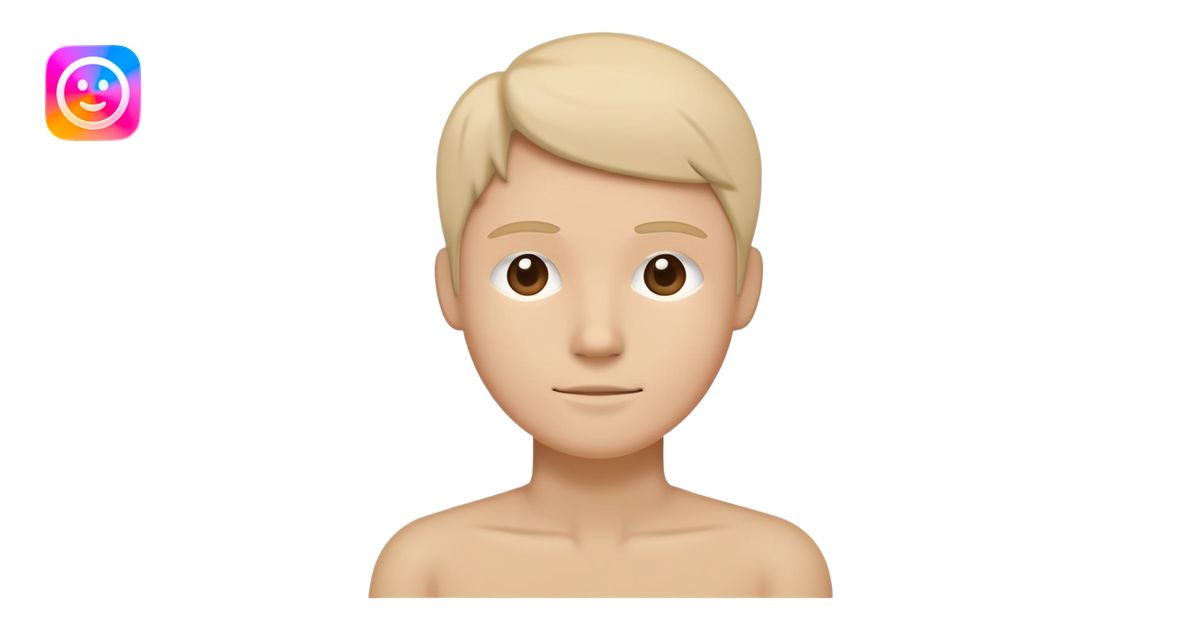 Simple person figure, minimalist stick figure style emoji | AI Emoji ...