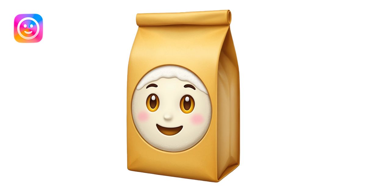 flour package emoji | AI Emoji Generator