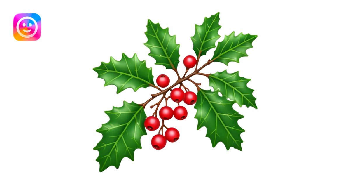 holly emoji | AI Emoji Generator
