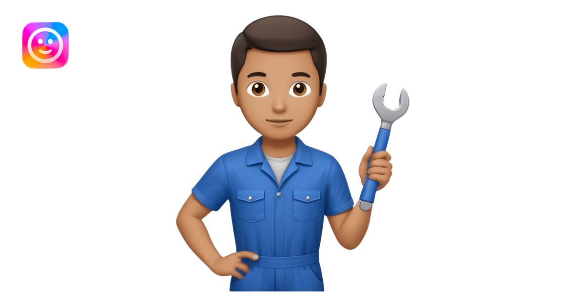 mechanic emoji | AI Emoji Generator
